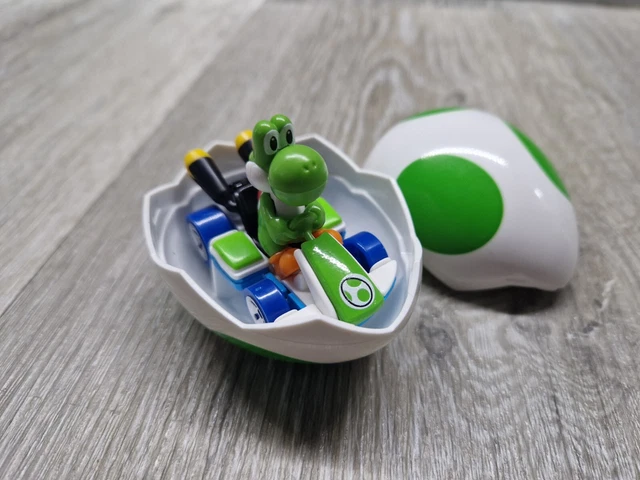 SUPER MARIO HOT Wheels Mario Kart GREEN YOSHI (Standard Kart) surprise ...