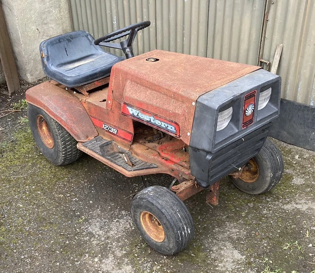 RIDE ON MOWER Chassis Body Racing Mower Project Go Cart Go Kart No ...