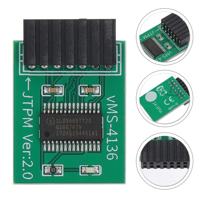 14- 1 PIN TPM Module TPM Module Motherboard Mini PC £13.35 - PicClick UK