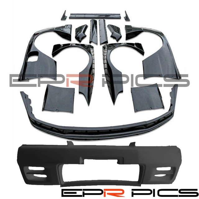EPR STYLE WIDE Body Kit & GTR Front Bumper for Nissan Skyline R32 GTS ...