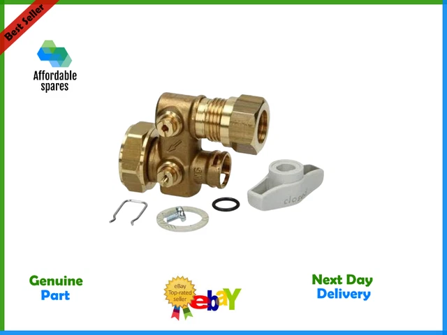 VAILLANT ECOTEC PLUS PRO COLD WATER INLET VALVE FOR FILLING LOOP ...