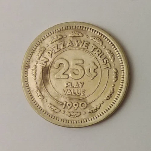CHUCK E CHEESE Canadian French Variant Arcade Game Token 24mm £14.16 ...