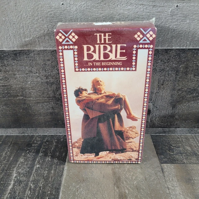 VINTAGE THE BIBLE-IN The Beginning NEW SEALED VHS 20th Century Fox ...