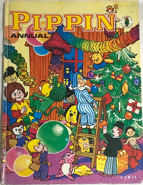 PIPPIN ANNUAL 1975 TV Andy Pand Mr Benn Chigley Woodentops Trumpton ...