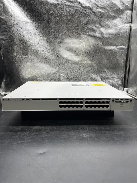 CISCO SWITCH CATALYST 9300 24-Port C9300-24T-E V05 +PWR-C1-715WDC (3 ...