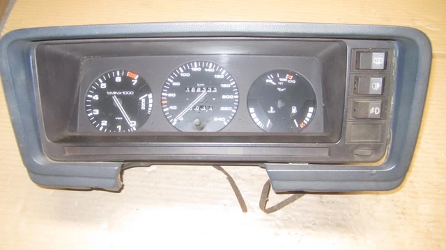 AUDI 200 TURBO C2 Typ 43 Kombiinstrument Tacho 240 km/h DZM Econ VDO W ...