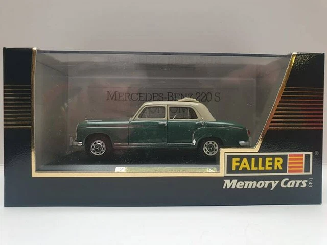FALLER MEMORY CARS 4324 Mercedes-Benz 220S Ponton W180 false roof ...