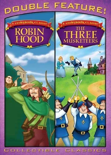 ROBIN HOOD & The Three Musketeers (Double Feature) (Dvd) $21.99 ...