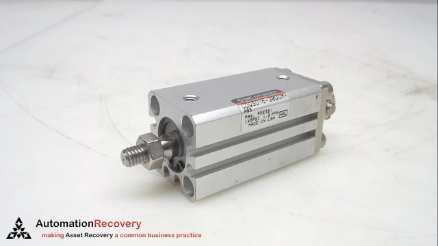 SMC CDQSD16-30DCM-A93, COMPACT Cylinder, Double Acting, Single Rod, #257606 $40.86 - PicClick CA