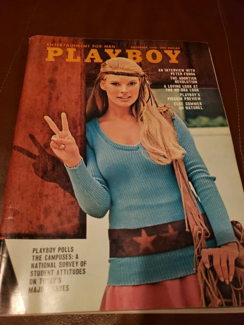 PLAYBOY MAGAZINE SEPTEMBER 1970 Playmate Debbie Ellison Birthday ...