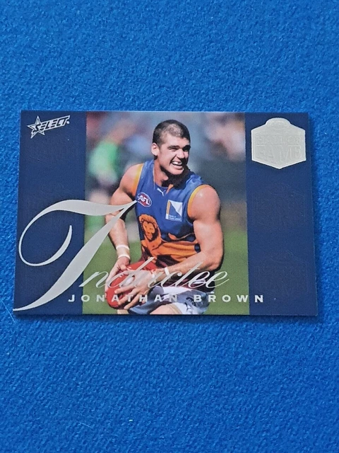 2024 AFL LEGACY Hall of Fame Inductee - Jonathan Brown, BRISBANE LIONS ...