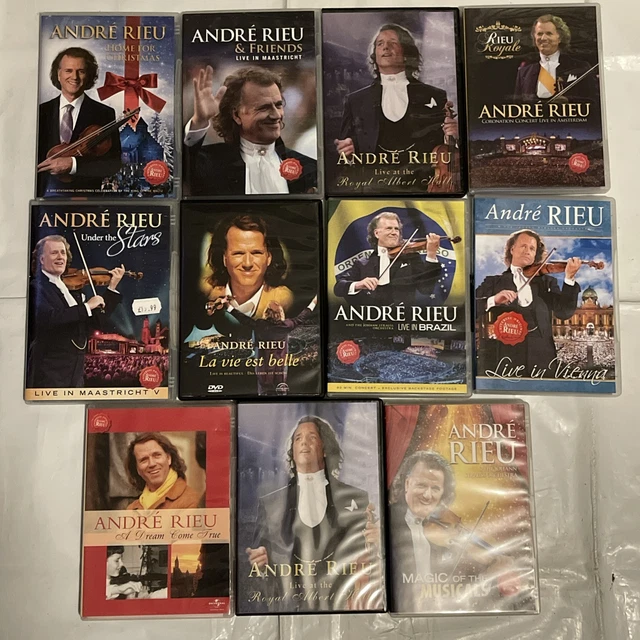 MUSIC/CONCERT - ANDRE Rieu - DVD Bundle/ Joblot X 11 Good To VGC ( D 3 ...