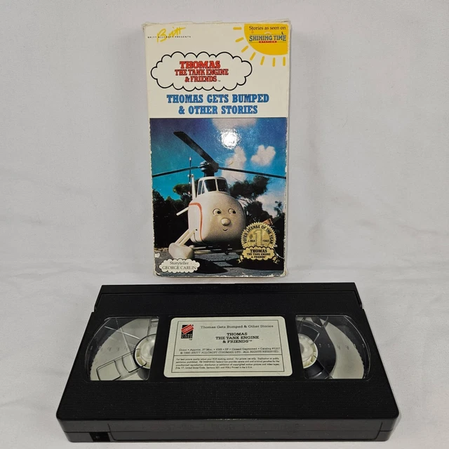 THOMAS THE TANK Engine & Friends Thomas Gets Bumped VHS George Carlin £20.83 - PicClick UK