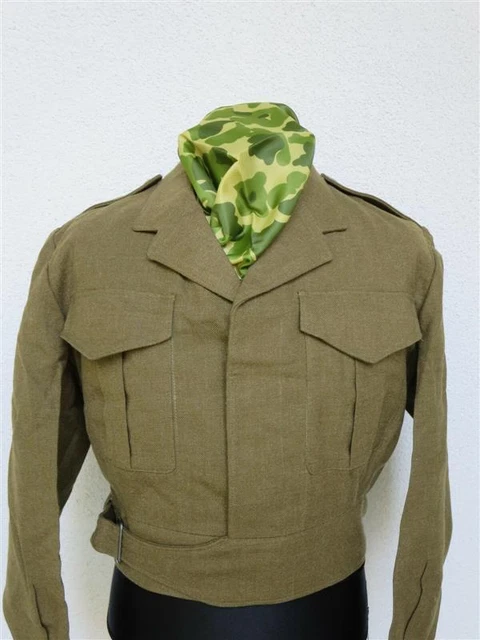 WWII US FIELD Jacket M44 Ike Jacket US Army Size 27/28 Original M-1944 ...