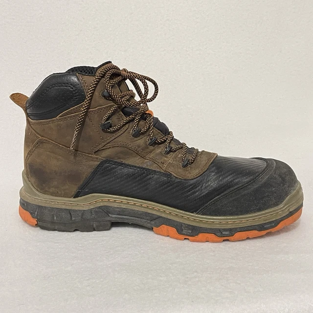 WOLVERINE OVERPASS MEN’S Size 13 EW Composite Toe Waterproof Work Boots ...