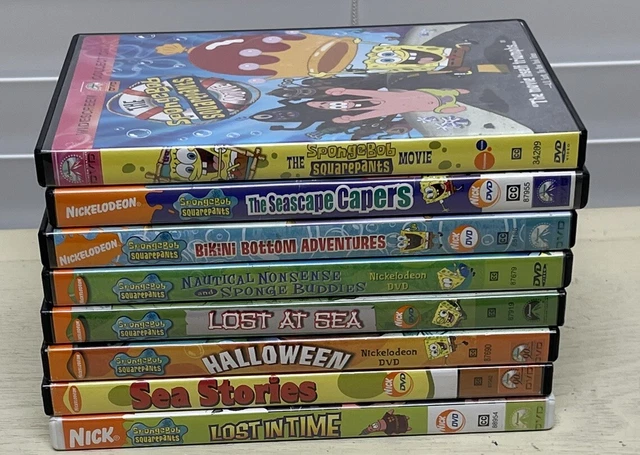 NICKELODEON SPONGEBOB SQUAREPANTS DVD Lot of 8 £16.22 - PicClick UK