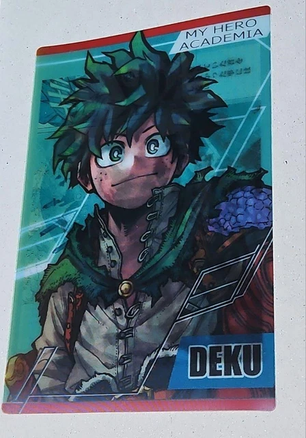 MY HERO ACADEMIA Lenticular Postcard Collection Deku £39.00 - PicClick UK