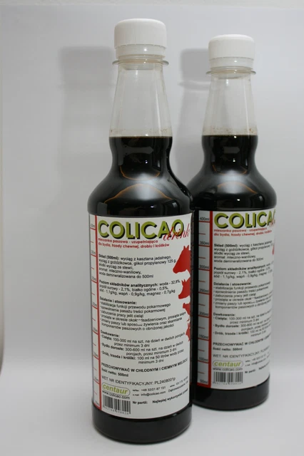 COLICAO DRINK FOR CALVES and others-STOP DIARRHEA IMMEDIATELY! 500ml ...