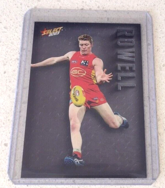 2023 FOOTY STARS Matt Rowell Carbon #144/195 C45 Gold Coast suns EUR 4 ...