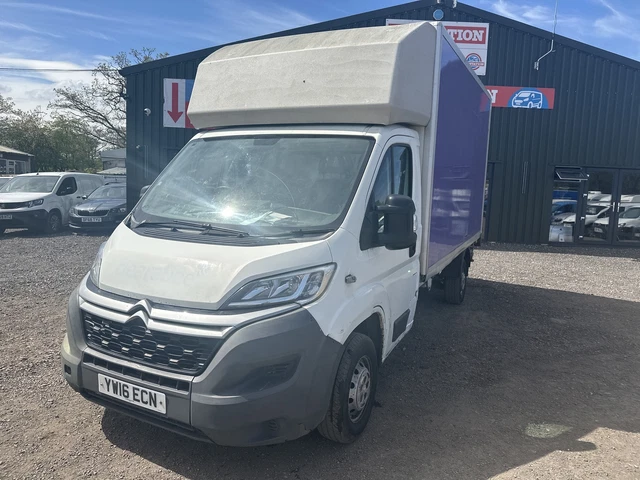 2016 CITROEN RELAY 35 L3 HDI LWB Luton Box Van 2.2 MOT'D Starts Drives ...