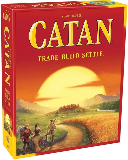 POPULAR FAMILY BOARD Mayfair Settlers of Catan 5th Edition Board Game £ ...