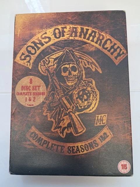SONS OF ANARCHY Complete Seasons 1&2 Dvd Set. Cg F04 £6.39 - PicClick UK