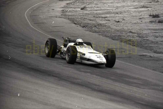 JOHNNY RUTHERFORD #2 - 1965 USAC Bobby Ball Memorial PIR - Négatif de ...
