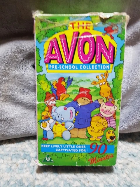 THE AVON PRE-SCHOOL Collection On VHS Video Cassette Tape ( ULTRA HARD ...