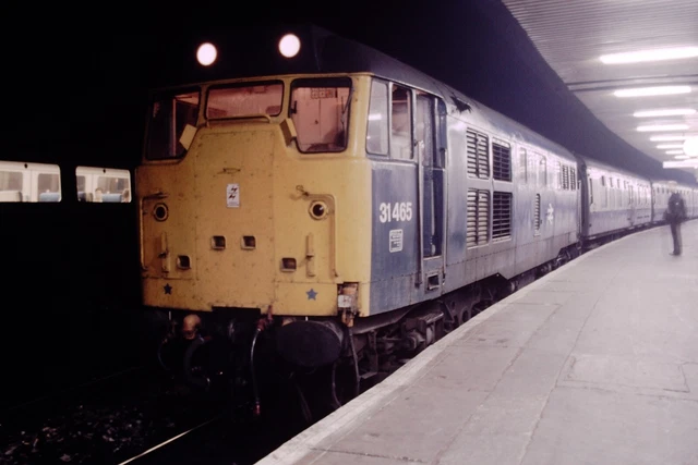 1985 BRITISH RAIL Diesel Loco 31465 Slide Ref 3823 £3.99 - PicClick UK