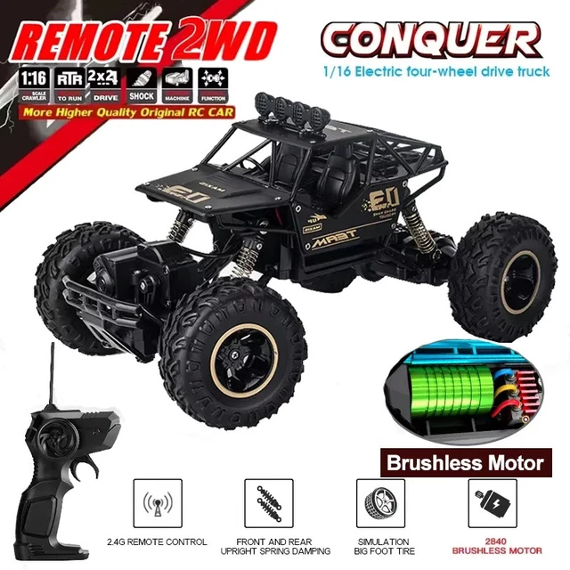 2024 4WD REMOTE Control Off-Road Buggy with LED Lights for Kids £32.99 ...