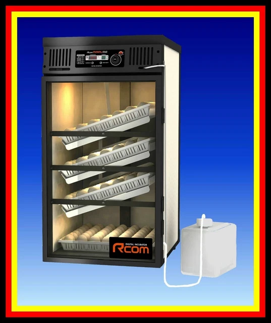 12)RCOM MARU 190 Inkubator-Brutkasten-Brutmaschine-Brutapparat ...