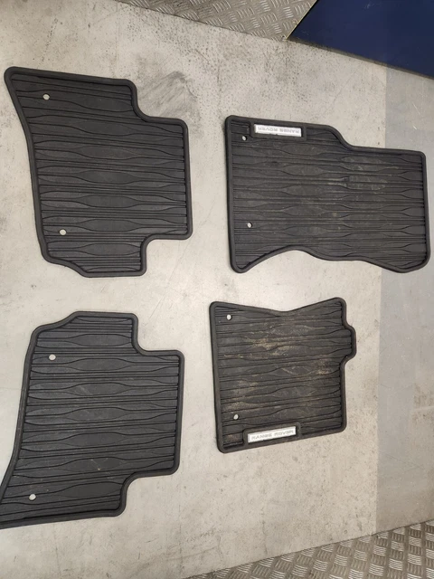 GENUINE RANGE ROVER Velar Heavy Duty Rubber Floor Mats Land Rover Mat ...