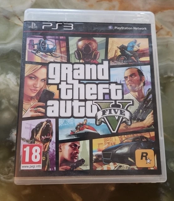 GRAND THEFT AUTO V - GTA 5 - PS3 PlayStation Game EUR 3,49 - PicClick FR