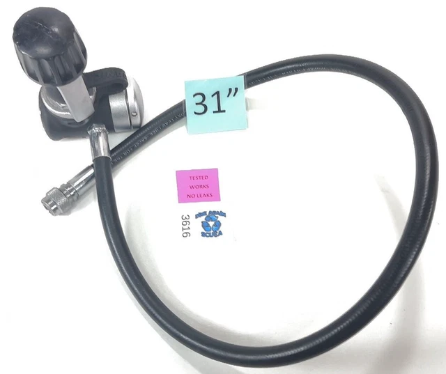 OCEANIC DX4 SCUBA Dive Regulator Yoke 1st Stage + Standard Inflator ...