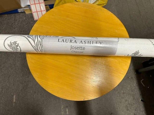 LAURA ASHLEY JOSETTE Charcoal Wallpaper 1 Roll Brand New - CG C15 £7.99 ...