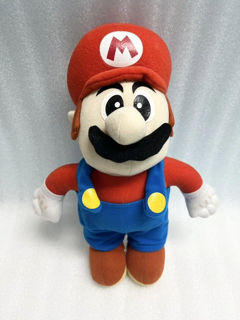 VINTAGE 2002 KELLYTOY Nintendo Super Mario Bros Mario 12" Plush RARE ...