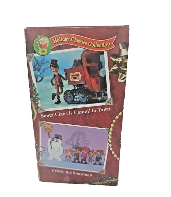 2001 GOLDEN BOOKS Holiday Classics Collection Christmas Cartoon VHS Box ...