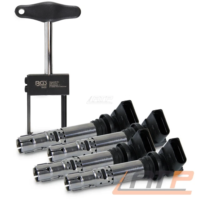 4X ZÜNDSPULE FÜR Audi A3 1.4 1.6 Seat Ibiza Skoda Fabia VW Golf 5 6 Polo Touran EUR 45,59 ...