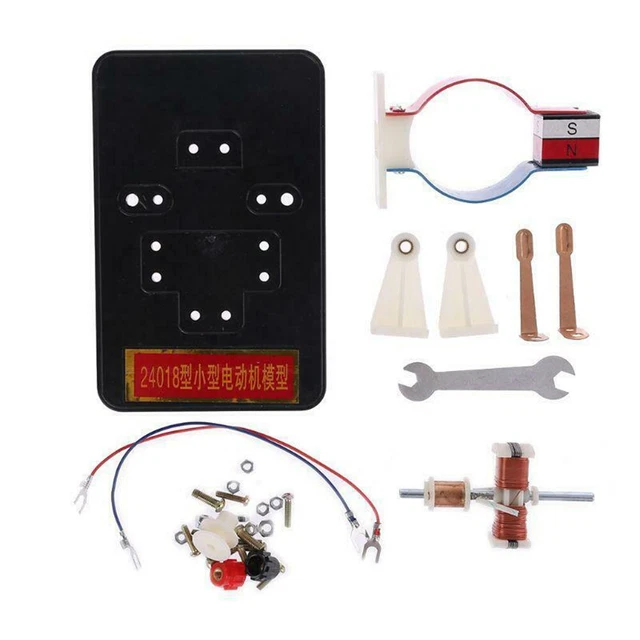 Permanent Magnet Dc Electric Motor Model Physics Science Educational Toy Diy Kit 2089