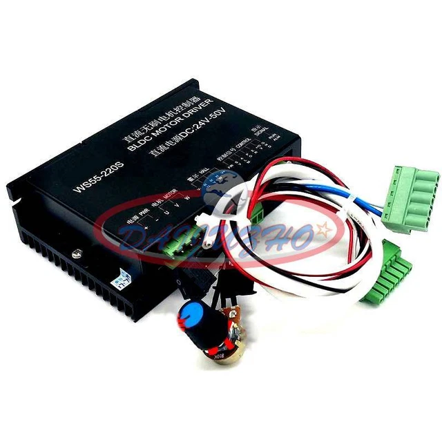 Dc Motor Controllers WS55-220 Driver, Brushless DC Motor Driver, With ...