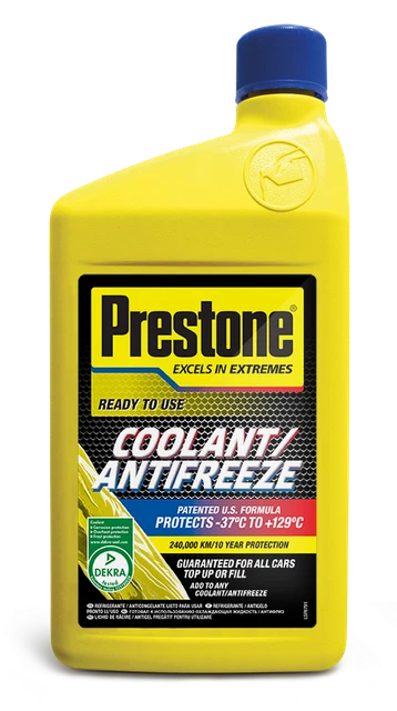 PRESTONE COOLANT ANTIFREEZE RTU Universal Summer Winter -37°C + 129° 1L ...