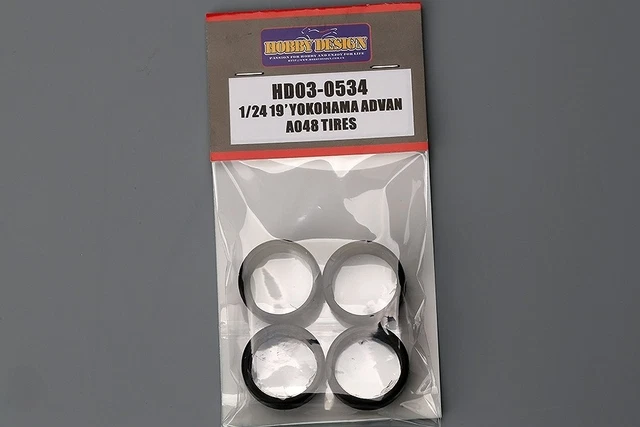 HOBBY DESIGN HD03 1by24 Yokohama Advan A048 Reifen 19 Zoll gebraucht ...