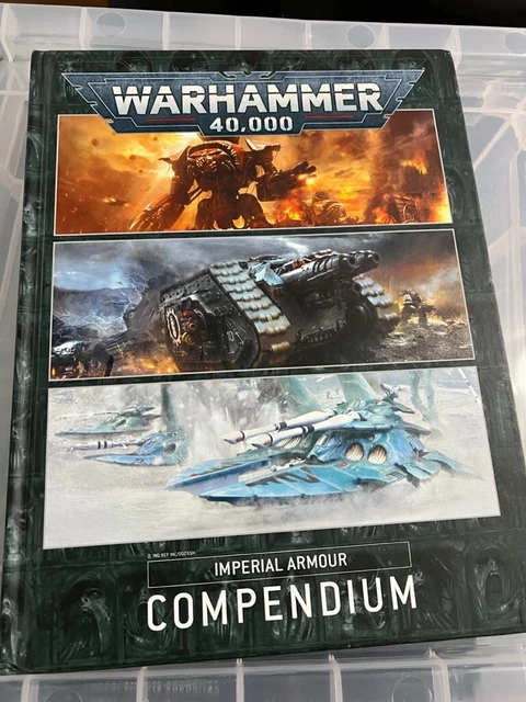 WARHAMMER 40K IMPERIAL Armour Compendium Codex Forgeworld Armor Book ...