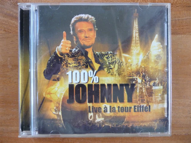 JOHNNY HALLYDAY / Live Tour Eiffel 2000 / 2 Cd 25 Titres 1998 Universal ...