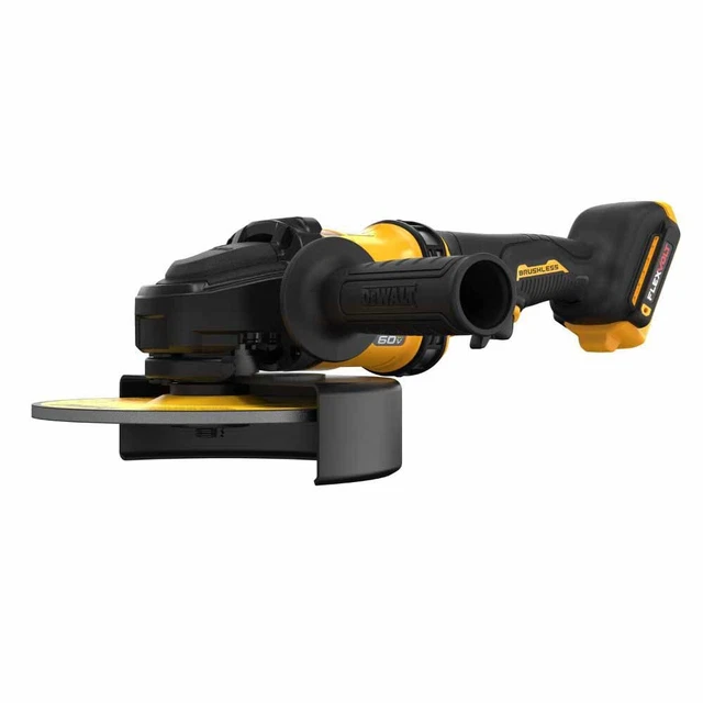 DEWALT DCG440B 60V MAX 7" Brushless Li-Ion Cordless Angle Grinder (Tool ...