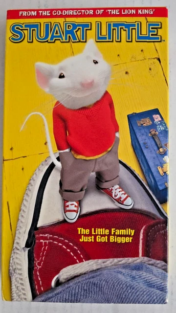 STUART LITTLE (VHS 1999 Columbia) Michael J Fox Geena Davis Family ...