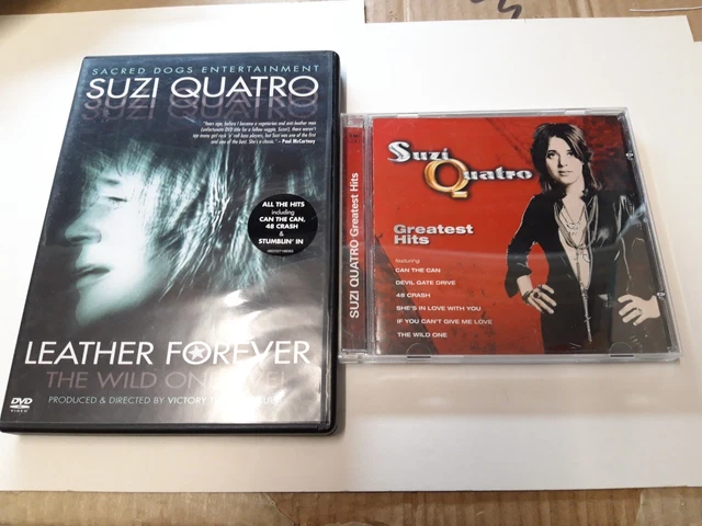 SUZI QUATRO LIVE DVD & Greatest Hits CD Bundle EUR 25,36 - PicClick IT