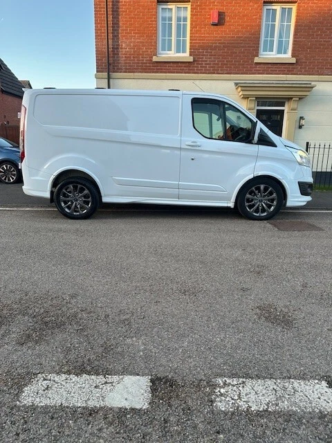 FORD TRANSIT CUSTOM Sport Frozen White £9,000.00 - PicClick UK
