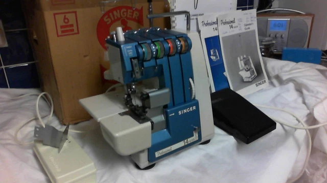 SINGER PROFESSIONAL 14U 11/13 overlocker £80.00 - PicClick UK