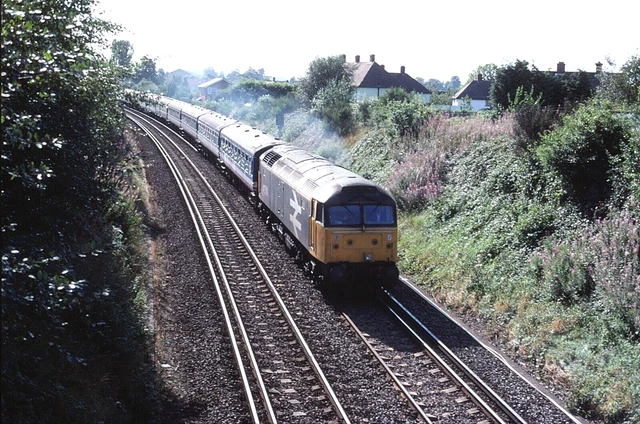5884 RAILWAY COLOUR Slide Class 47 At Liphook 1988 £2.99 - PicClick UK